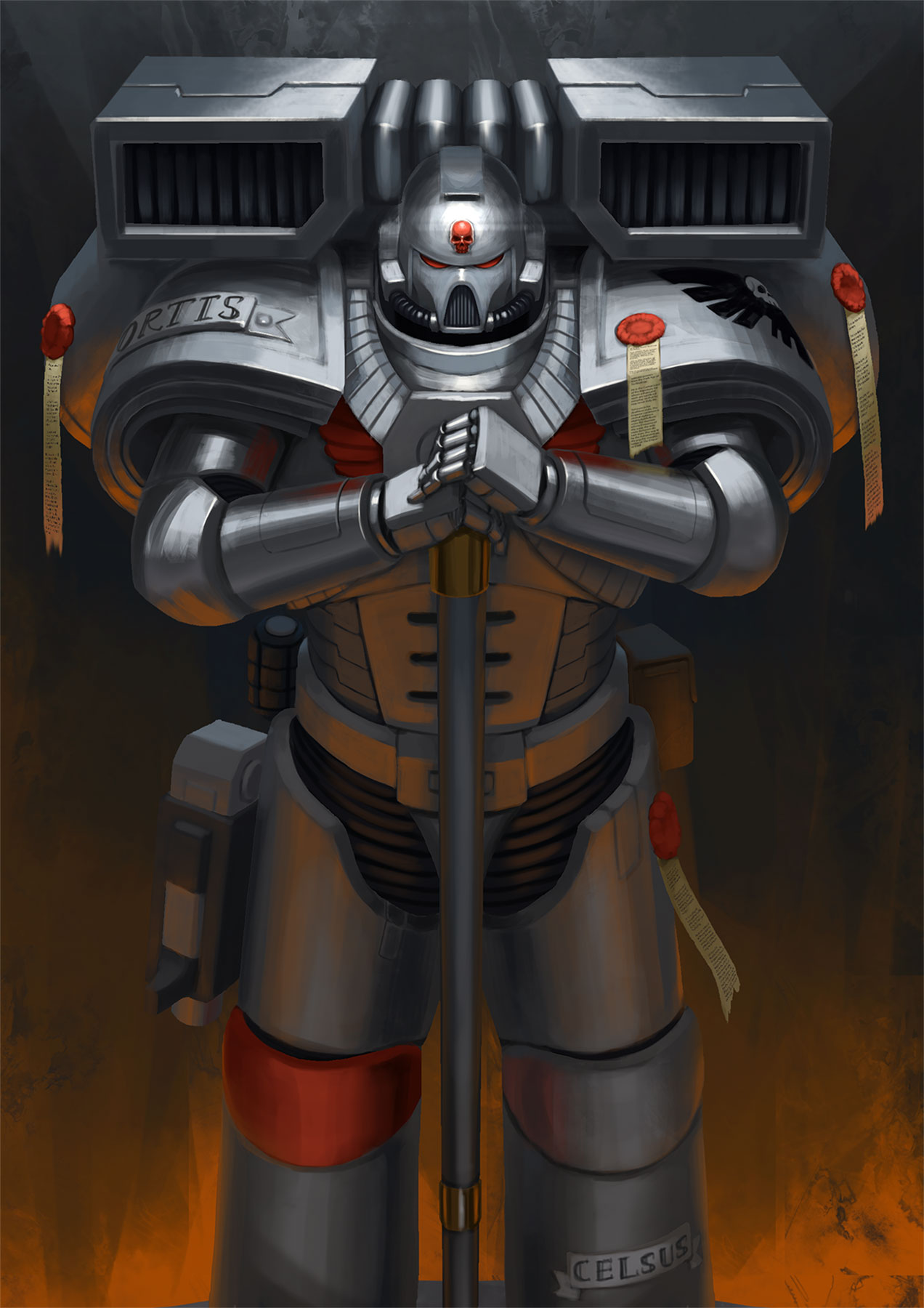 Woe Betide - Art by Boris Tsui - 40K Gallery