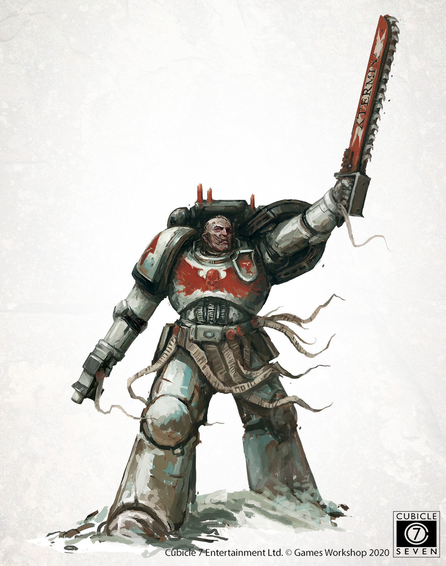 Absolvers Tactical Marine - Art by Max FitzGerald - 40K Gallery