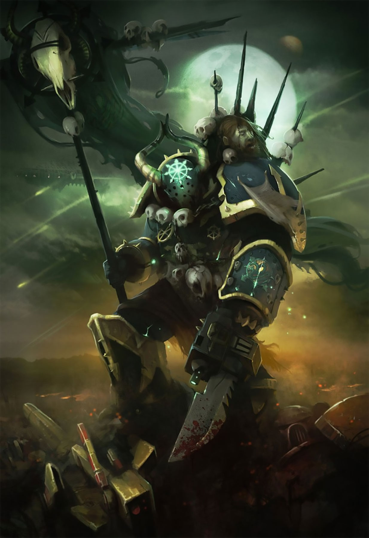 Alpha Legion - Art by Dave Greco - 40K Gallery