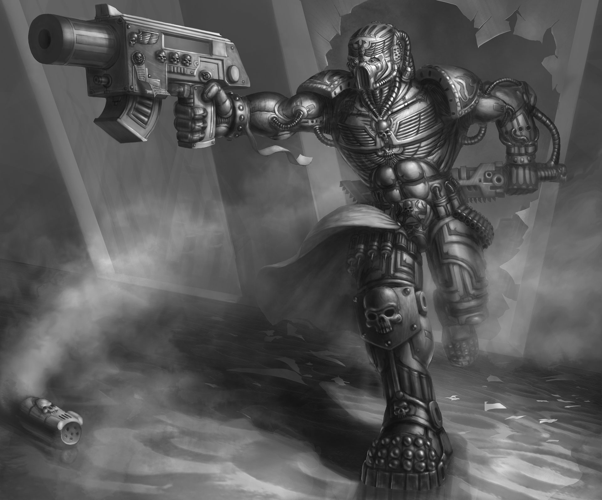 Assassin - Art by ListenerKz - 40K Gallery