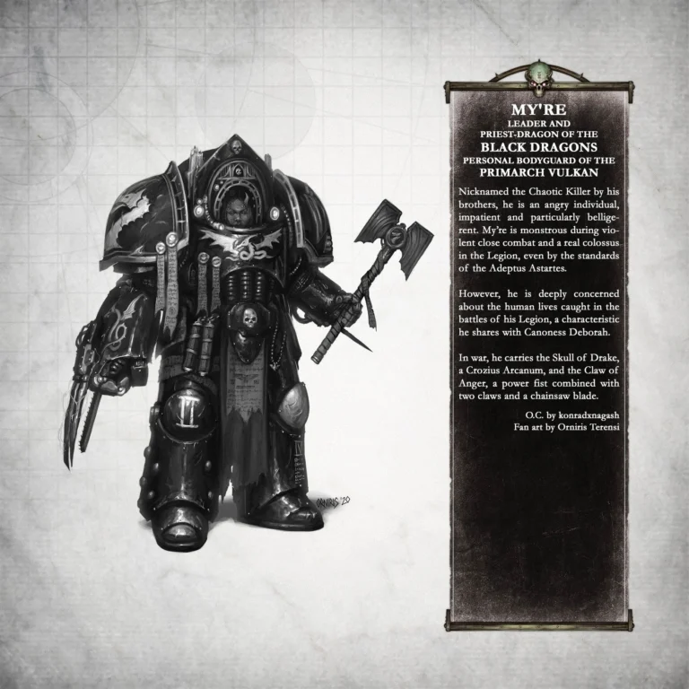 Black Dragons Warhammer 40K Artwork - 40K Gallery