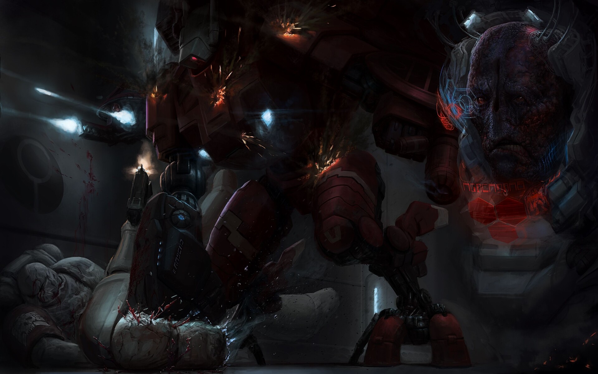 Bravestorm of Dal’yth - Art by Alex Cristi - 40K Gallery