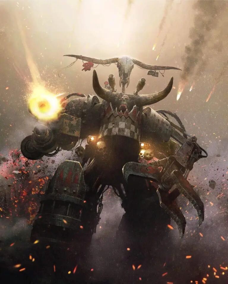 Ghazghkull Thraka Warhammer 40K Artwork - 40K Gallery