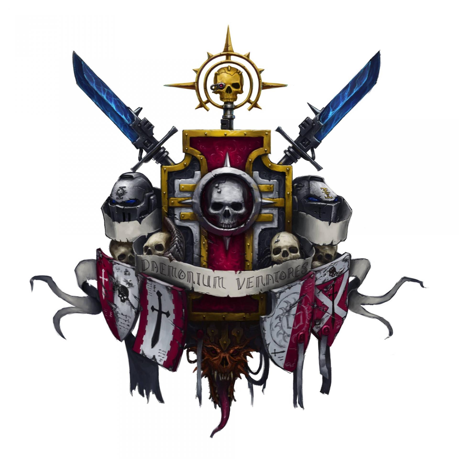 Grey Knights Heraldry - Art by Gwayne Li - 40K Gallery