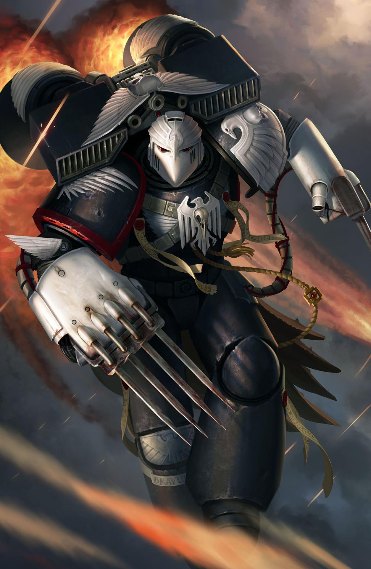 Kayvaan Shrike - Art by Akim Kaliberda - 40K Gallery