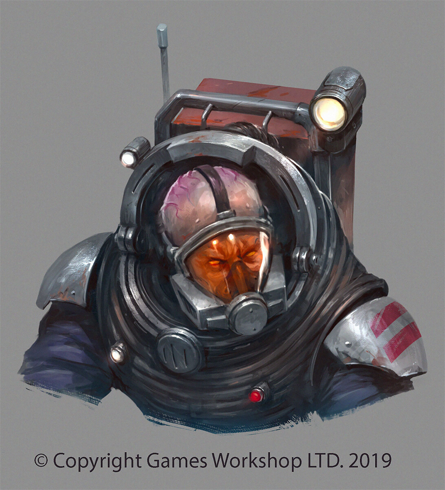 Neophyte Hybrid - Art by Jaime Martinez - 40K Gallery
