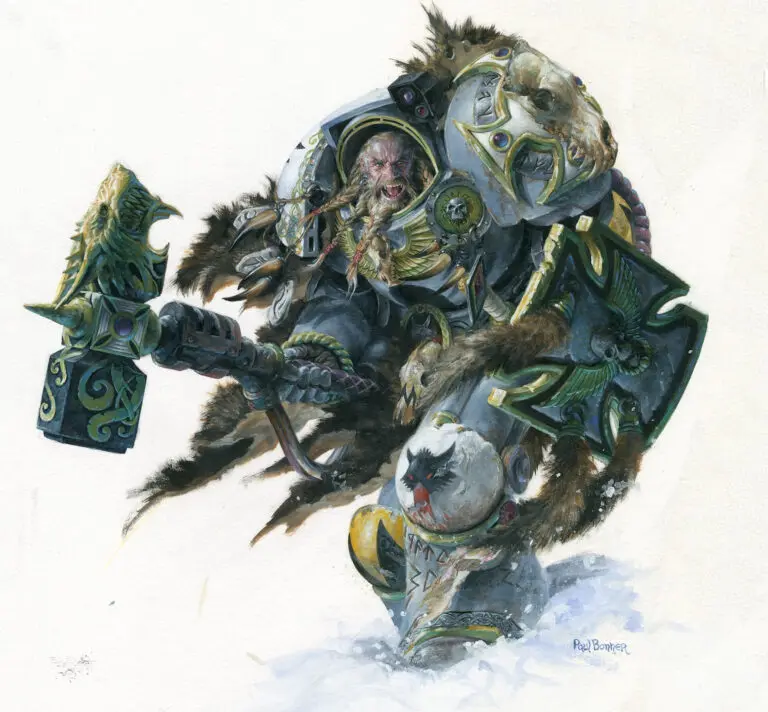 Artist Paul Bonner Warhammer 40k Artwork 40k Gallery