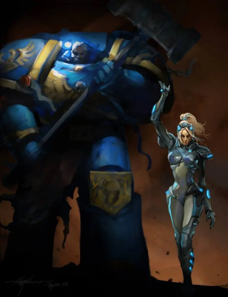 Pose (Full Body) Warhammer 40K Artwork - Page 159 of 159 - 40K Gallery