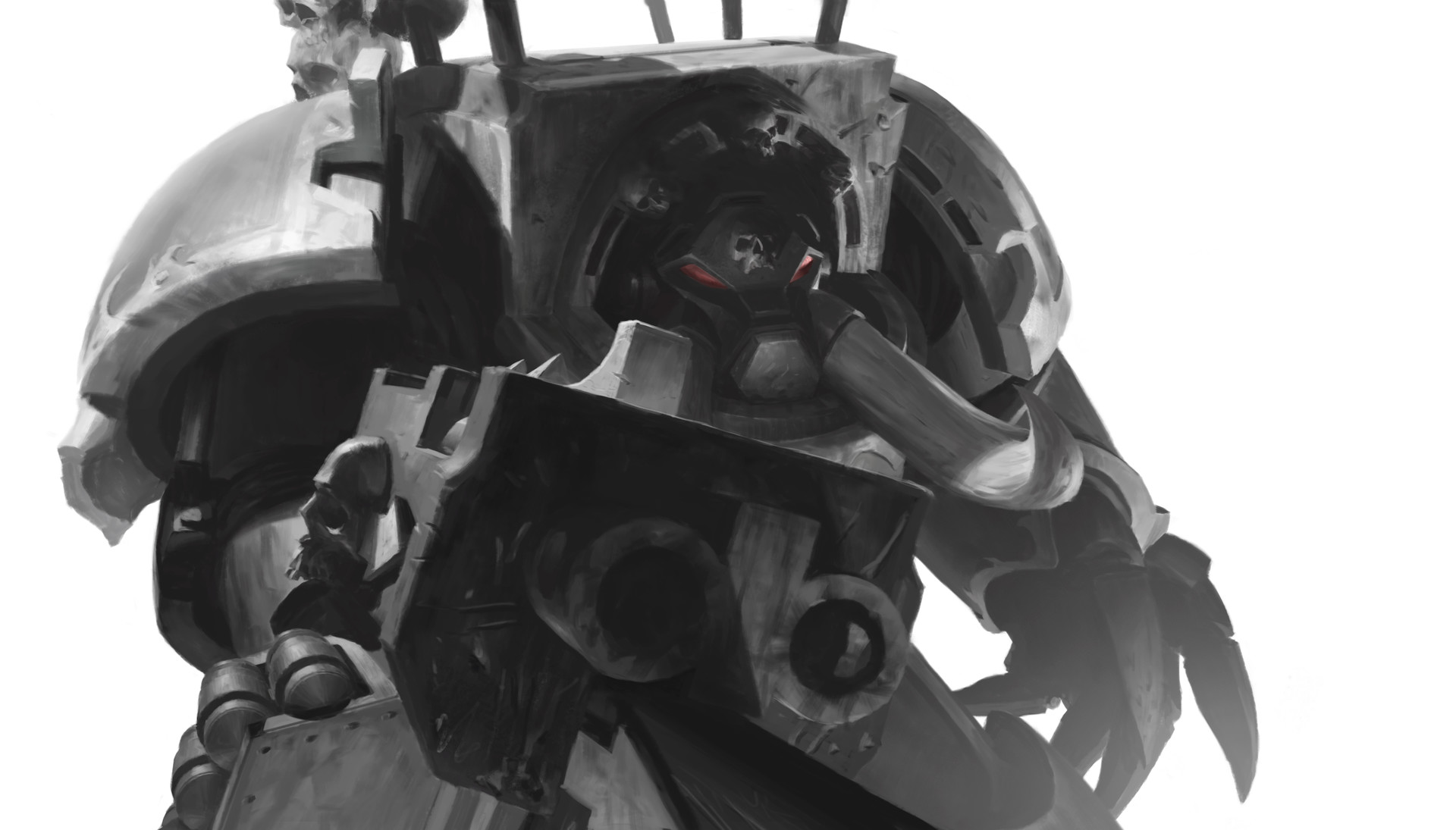 Terminator - Art by JiHun Lee - 40K Gallery