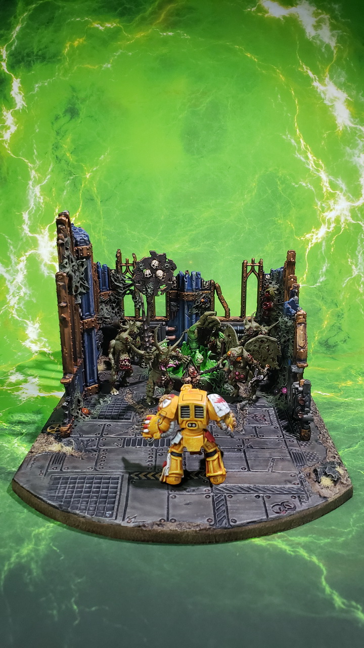 Terminator VS Plaguebearers - 40K Gallery