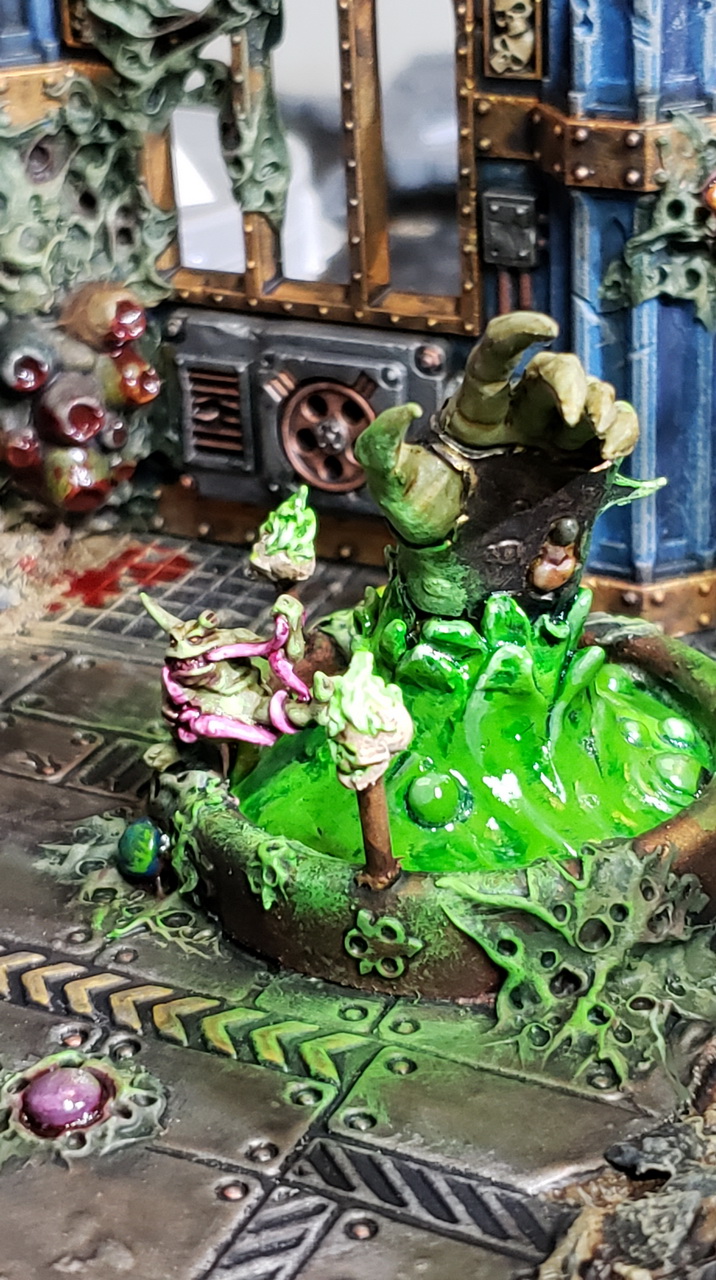 Terminator VS Plaguebearers - 40K Gallery