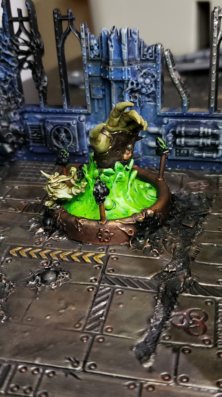 Terminator VS Plaguebearers - 40K Gallery