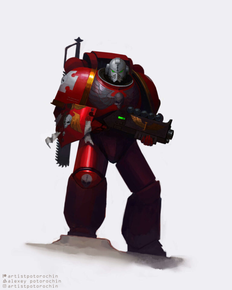 Red Hunters Warhammer 40K Artwork - 40K Gallery