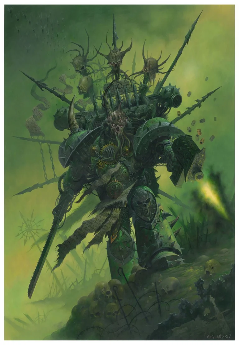 Artist Wayne England - Warhammer 40K Artwork - 40K Gallery
