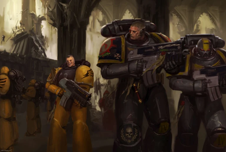 Red Scorpions Warhammer 40K Artwork - 40K Gallery