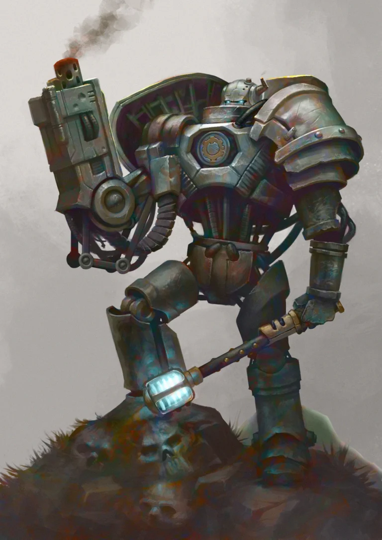 Imperial Robots Warhammer 40K Artwork - 40K Gallery