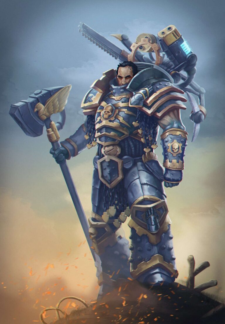Ferrus Manus Warhammer 40K Artwork - 40K Gallery