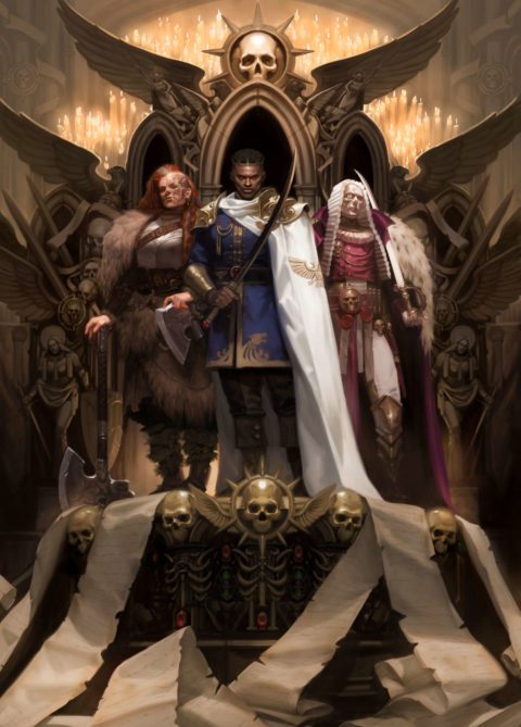 Void King - Art by Jodie Muir - 40K Gallery
