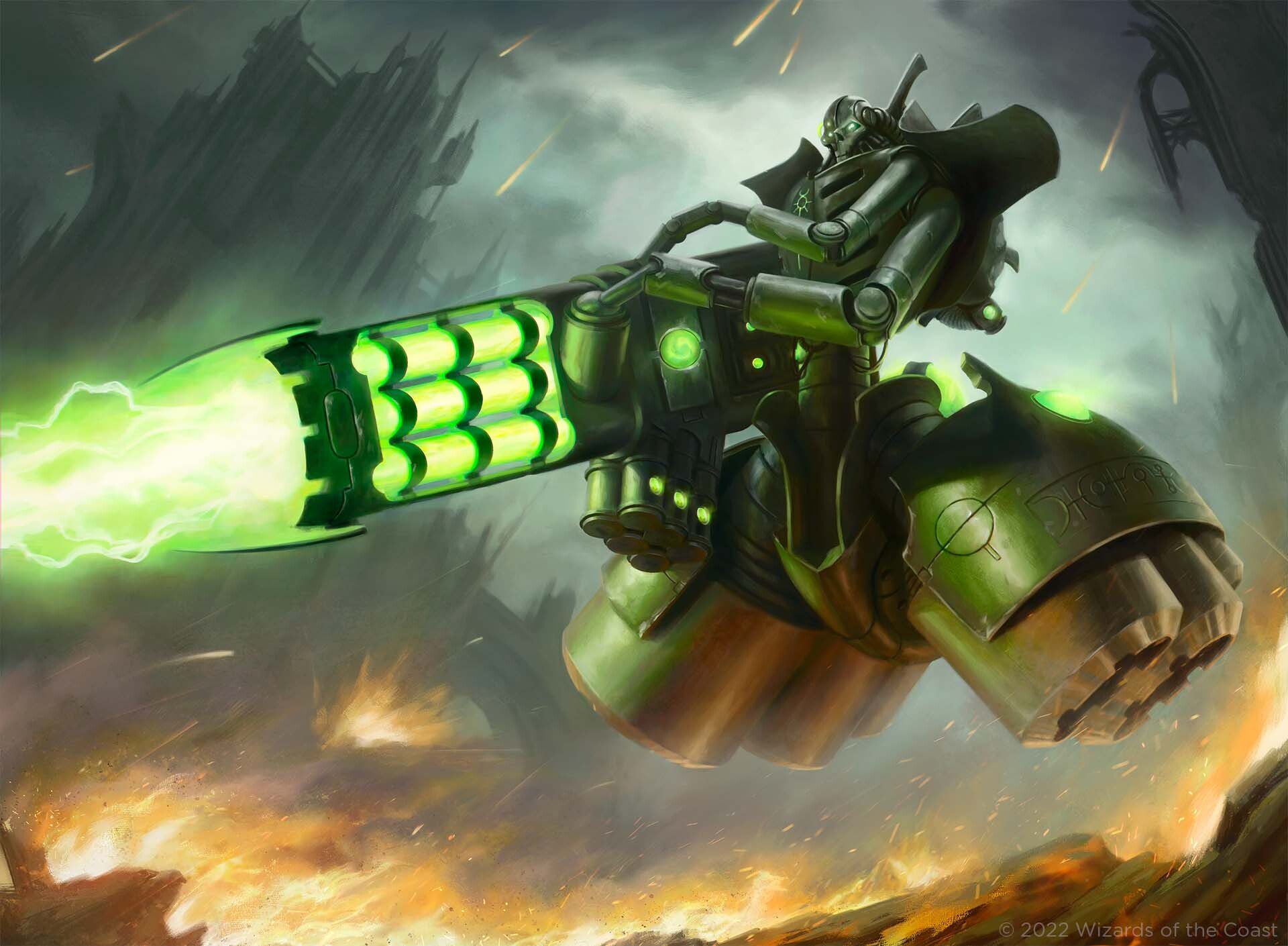 Lokhust Heavy Destroyer - Art by Adrián Rodríguez Pérez - 40K Gallery