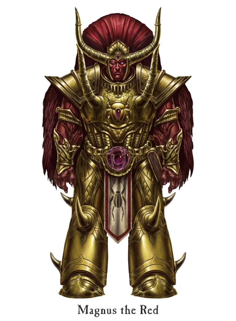 Magnus the Red Warhammer 40K Artwork - Page 2 of 3 - 40K Gallery