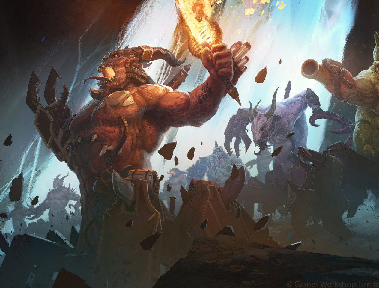 Soul Grinders Warhammer 40K Artwork - 40K Gallery