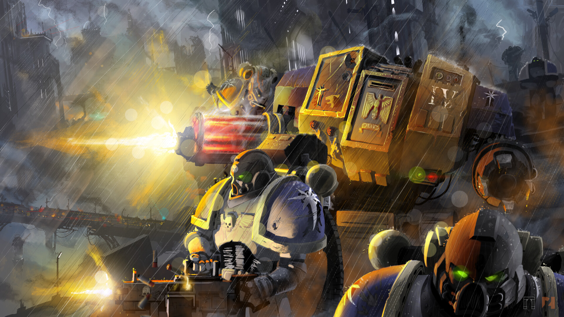 Tyrant's Legion - Art by Danilo Andrić - 40K Gallery
