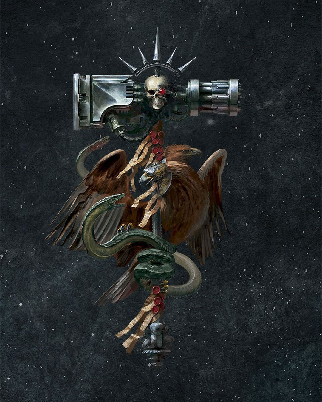 40k Rulebook - Art by Phil Moss - 40K Gallery