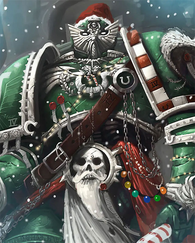 Artwork Combat: Holiday Theme - 40K Gallery