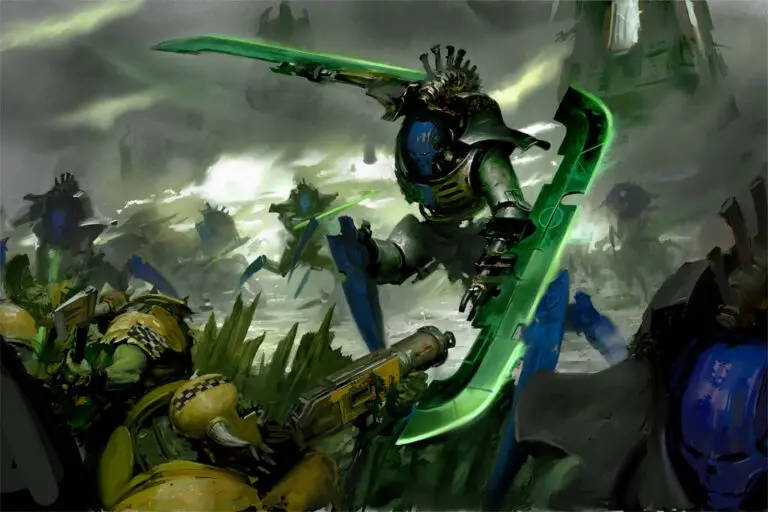 Bad Moons Warhammer 40K Artwork - 40K Gallery