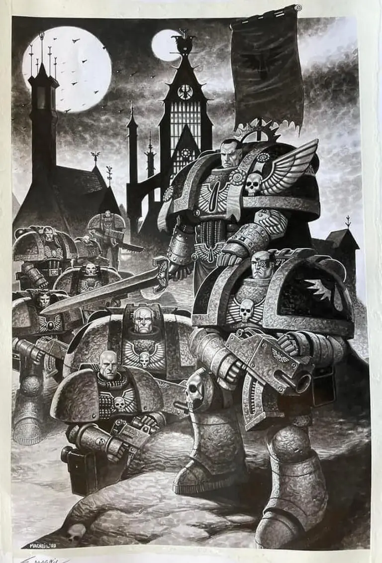 Artist Colin MacNeil - Warhammer 40K Artwork - 40K Gallery