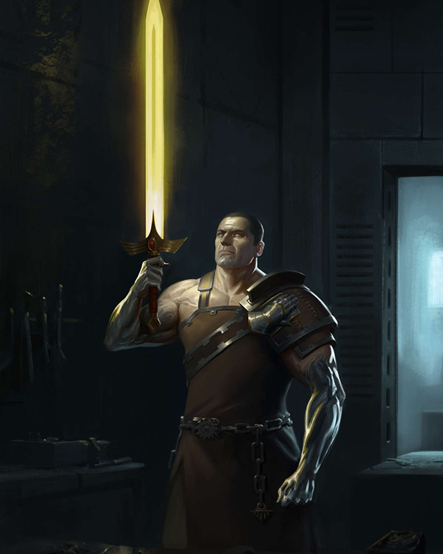 Artwork Combat: Ferrus Manus - 40K Gallery