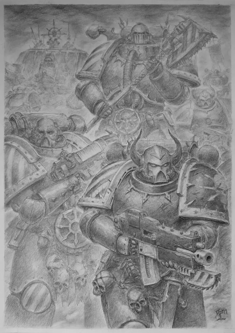 Iron Warriors Warhammer 40K Artwork - 40K Gallery