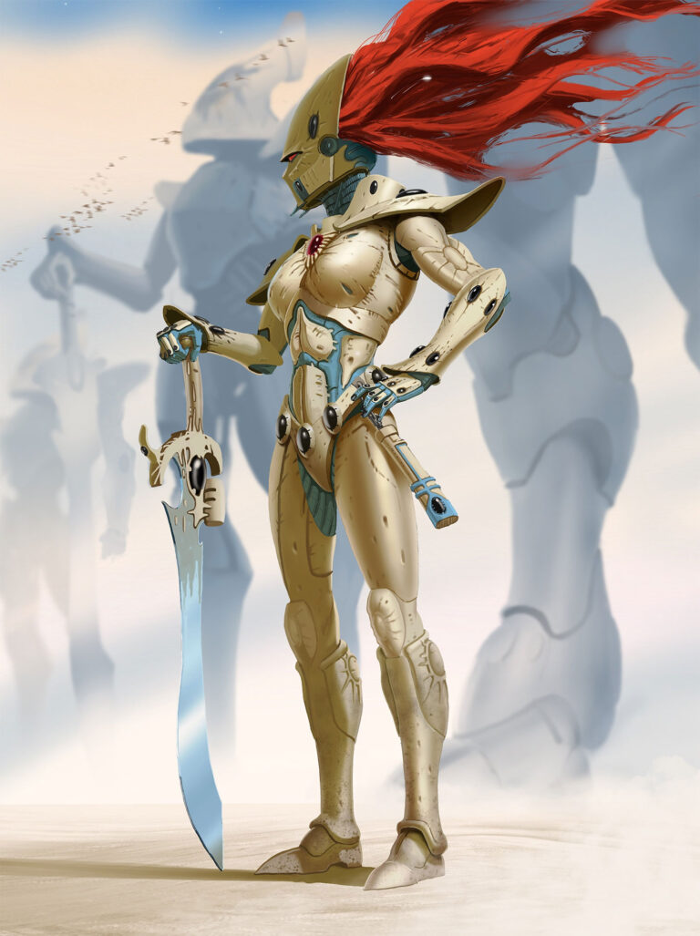 Howling Banshees Warhammer 40K Artwork - 40K Gallery