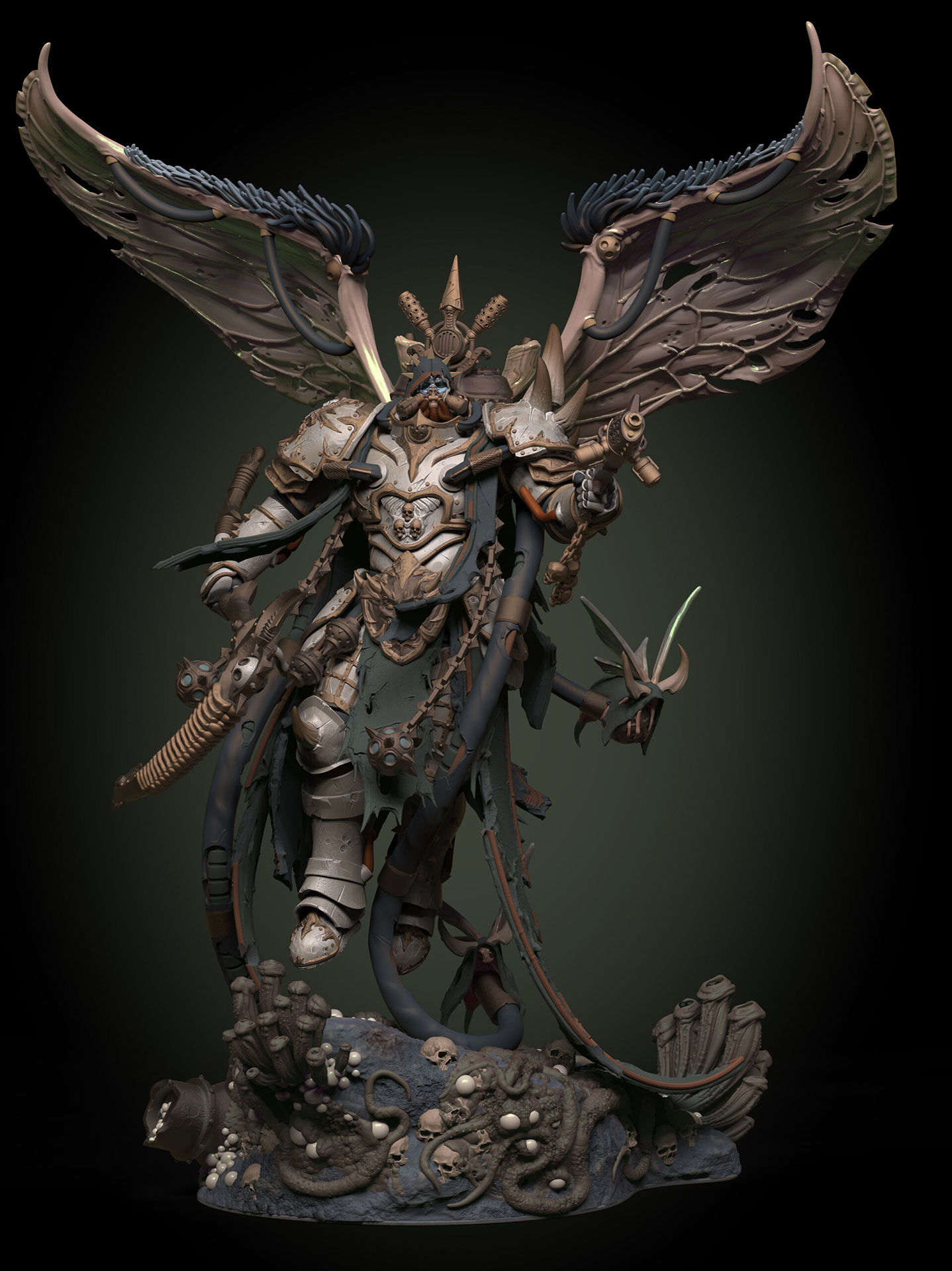 Mortarion - Art by Alexei Konev - 40K Gallery
