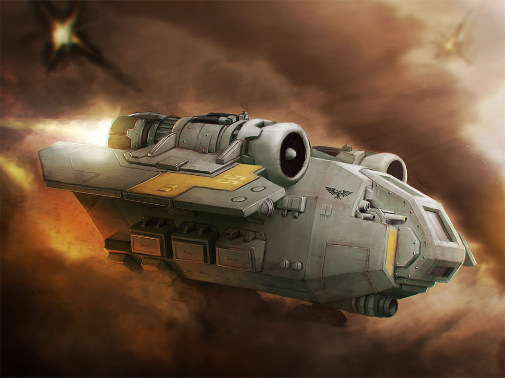 Arvus Lighters Warhammer 40K Artwork - 40K Gallery