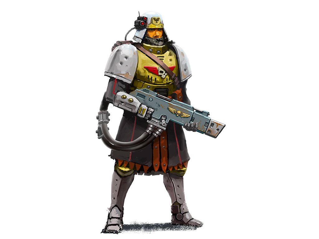 Tekarn Iron Fists Warhammer 40K Artwork - 40K Gallery
