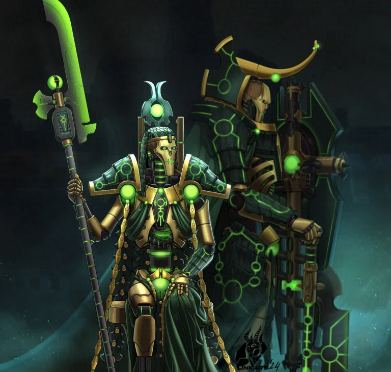 Necron Overlords - 40K Gallery