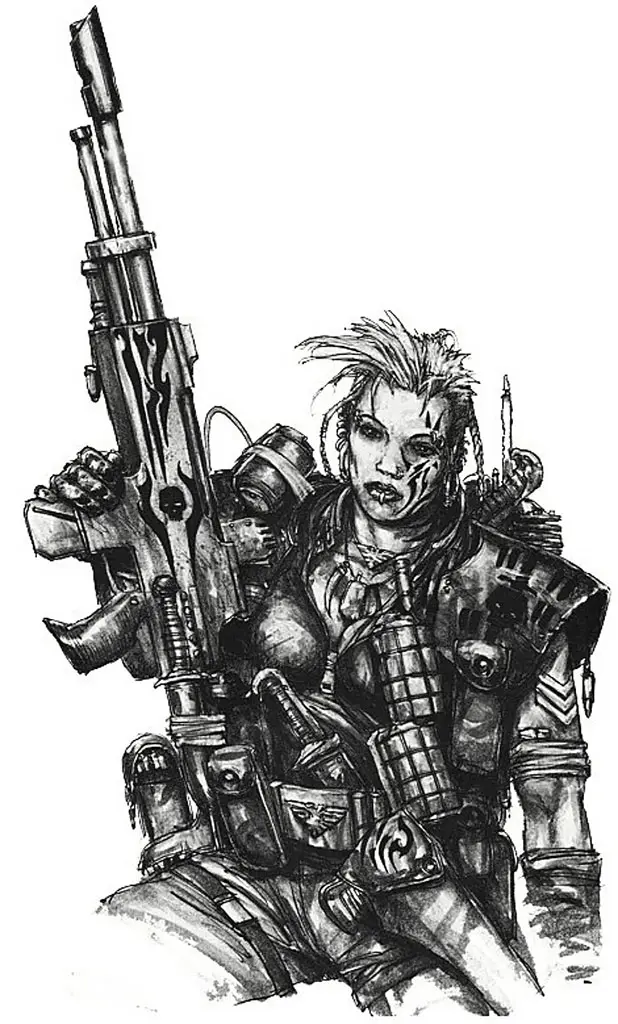 Mordant Acid-Dogs Warhammer 40K Artwork - 40K Gallery