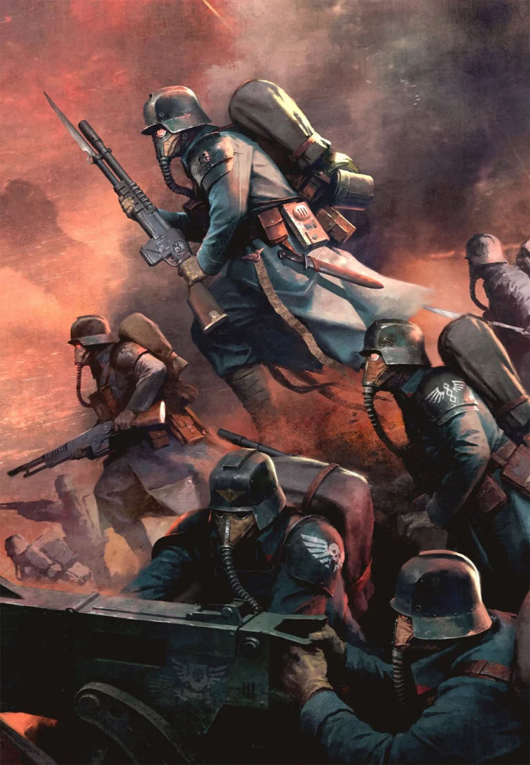 Death Korps of Krieg Warhammer 40K Artwork - 40K Gallery