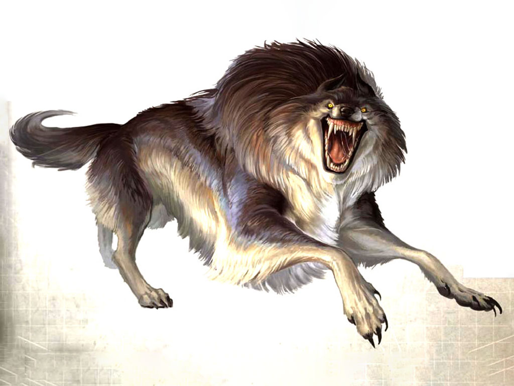 Fenrisian Wolf Warhammer 40K Artwork - 40K Gallery