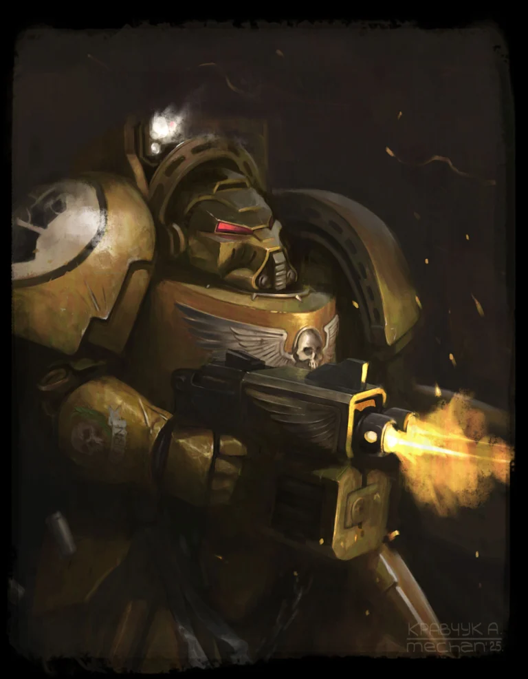 Imperial Fists Warhammer 40K Artwork - 40K Gallery