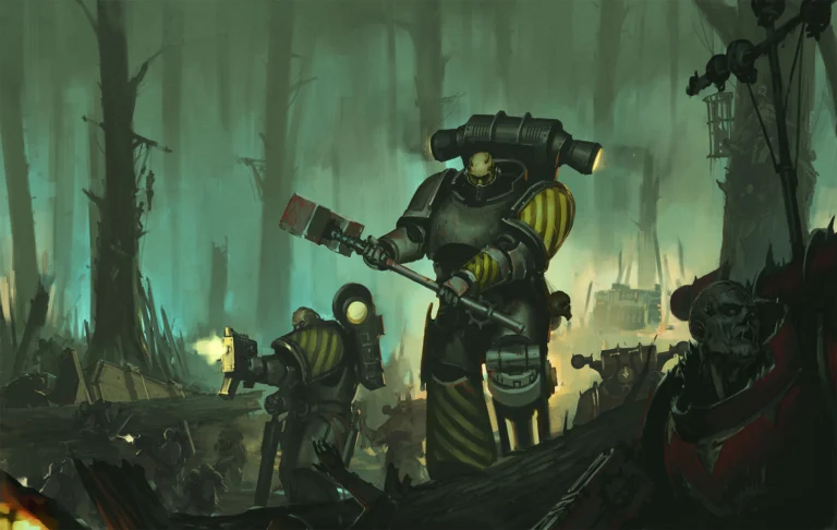 Iron Warriors Warhammer 40K Artwork - 40K Gallery