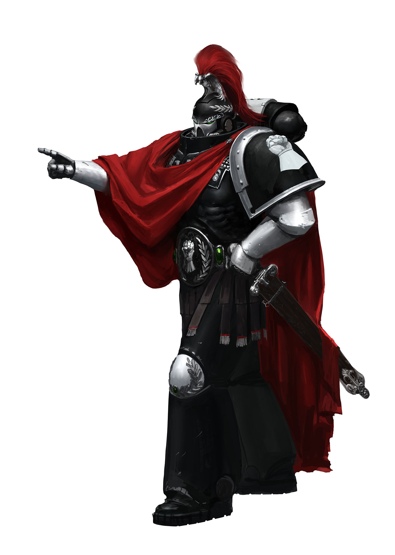 Polus Lichius Alexandros - Art by George Earl Abalayan - 40K Gallery