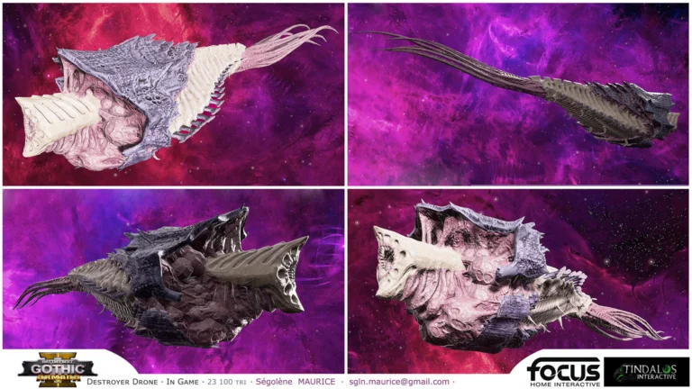 Hive Ships Warhammer 40K Artwork - 40K Gallery