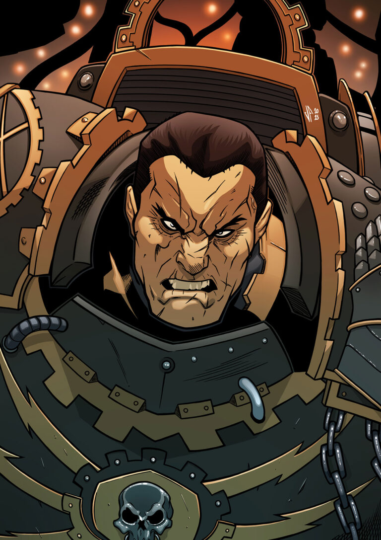 Ferrus Manus Warhammer 40K Artwork - 40K Gallery