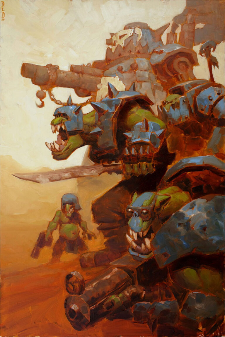 Gretchin / Grot Warhammer 40K Artwork - 40K Gallery