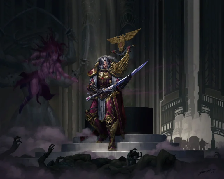 Fulgrim Warhammer 40K Artwork - 40K Gallery