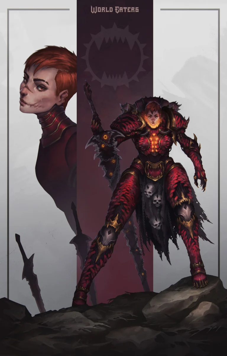 World Eaters Warhammer 40K Artwork - 40K Gallery